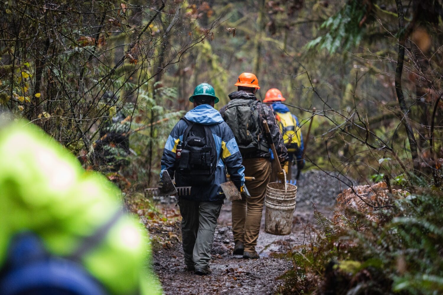 Hagg Lake Loop Trail Re-Route Progress: Corridor Clearing Complete ...